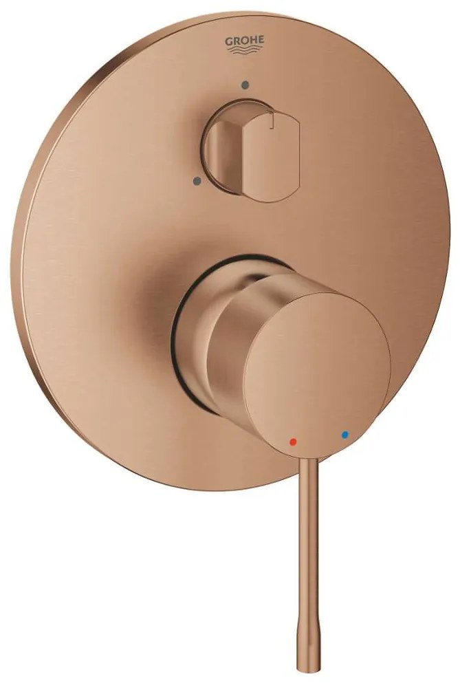 Grohe Essence - Baterie pod omítku pro 3 spotřebiče, kartáčovaný Warm Sunset 24092DL1