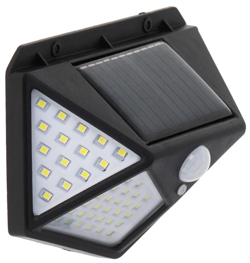 KIK KX5087 Solární lampa se senzorem pohybu a soumraku 100 LED