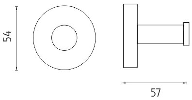 Nimco Háček jednoduchý UNIX - UN 13054N-26
