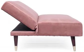 BIZZOTTO Rozkládací pohovka ALMA 180 cm růžová 0735300