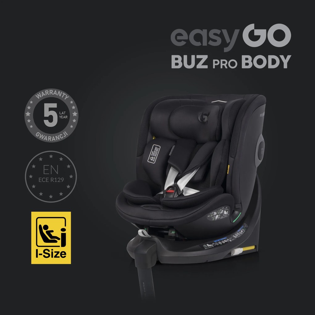 Sada autosedaček 2v1 EasyGo Buz Pro a Buz Pro Body Ink