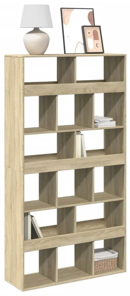 Knihovna dub sonoma 100 x 33 x 187,5 cm kompozitní dřevo 3309377