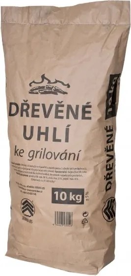 Dřevěné uhlí 10 kg