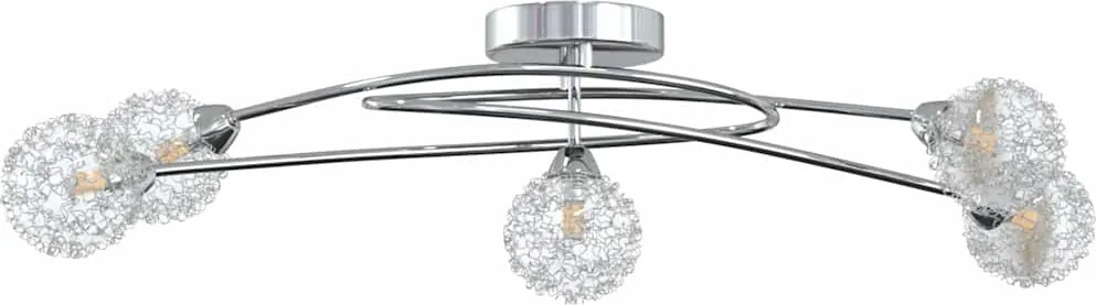 Stropní svítidlo s drátěnými stínidly pro 5 LED G9 337909