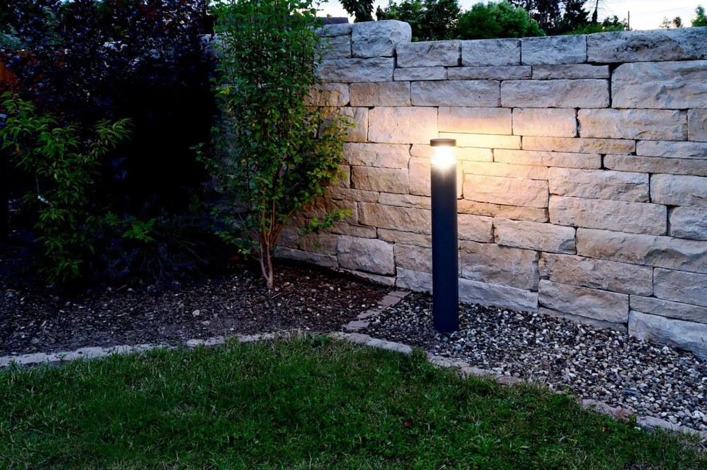 IMPR 733004 Sloupkové svítidlo Ortis 15W tmavě šedé IP54 - DEKOLIGHT