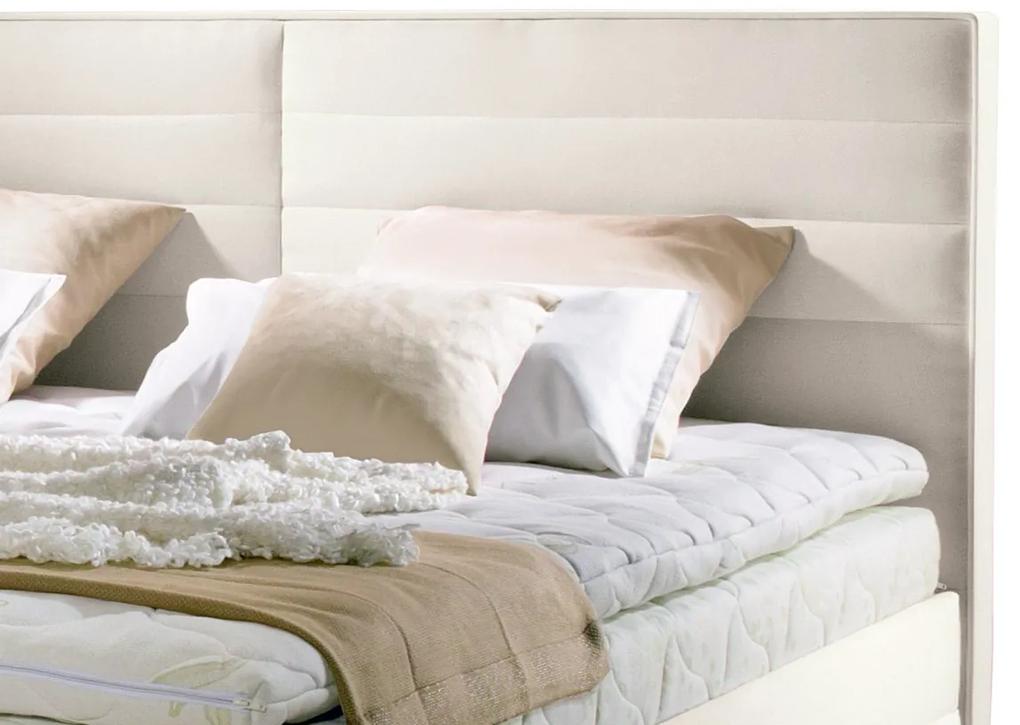 NEW DESIGN postele Americká boxspring postel LUCIA s úložným prostorem, 160×200 cm Velikost postele: 160 × 200 cm