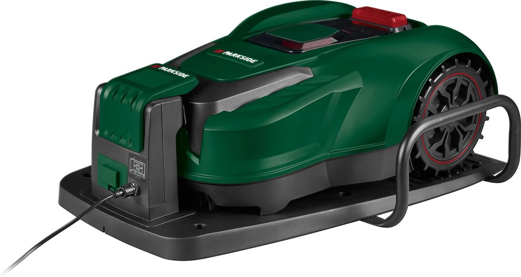 Parkside® Smart robotická sekačka Pamrs 1000 A1 včetně akumulátoru a nabíjecí stanice se 2 sadami náhradních dílů