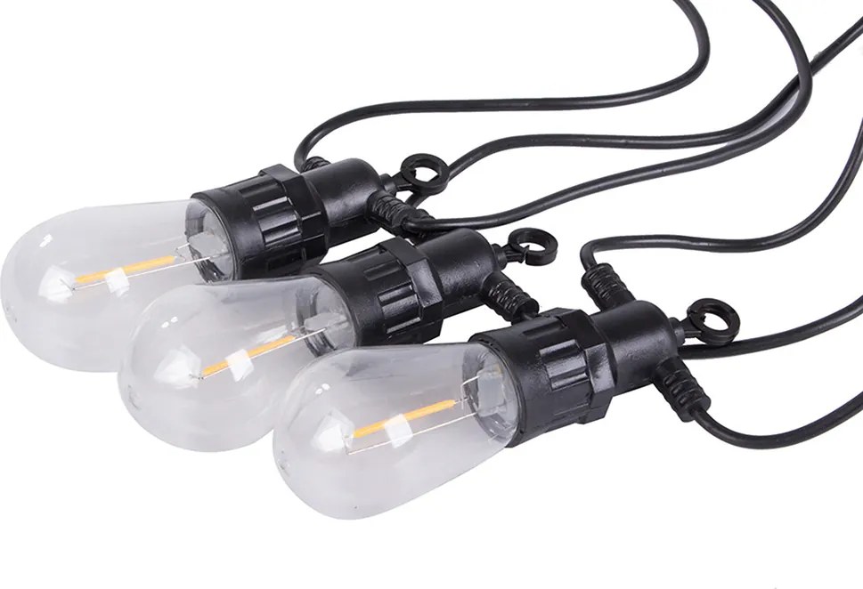 LED světelná zahradní girlanda LUCENT, 20 m