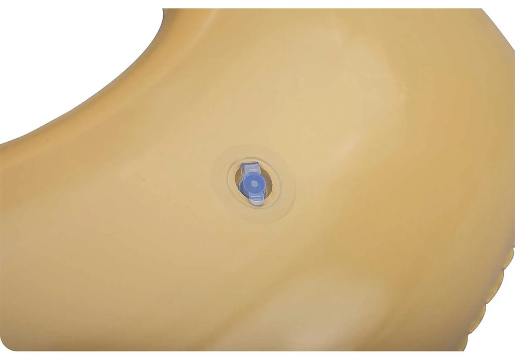 Nafukovací modrý plážový kruh Donut 107 cm pro plavání BESTWAY
