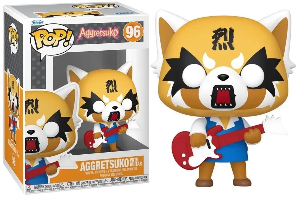 Funko pop! aggretsuko aggretsuko with guitar 96