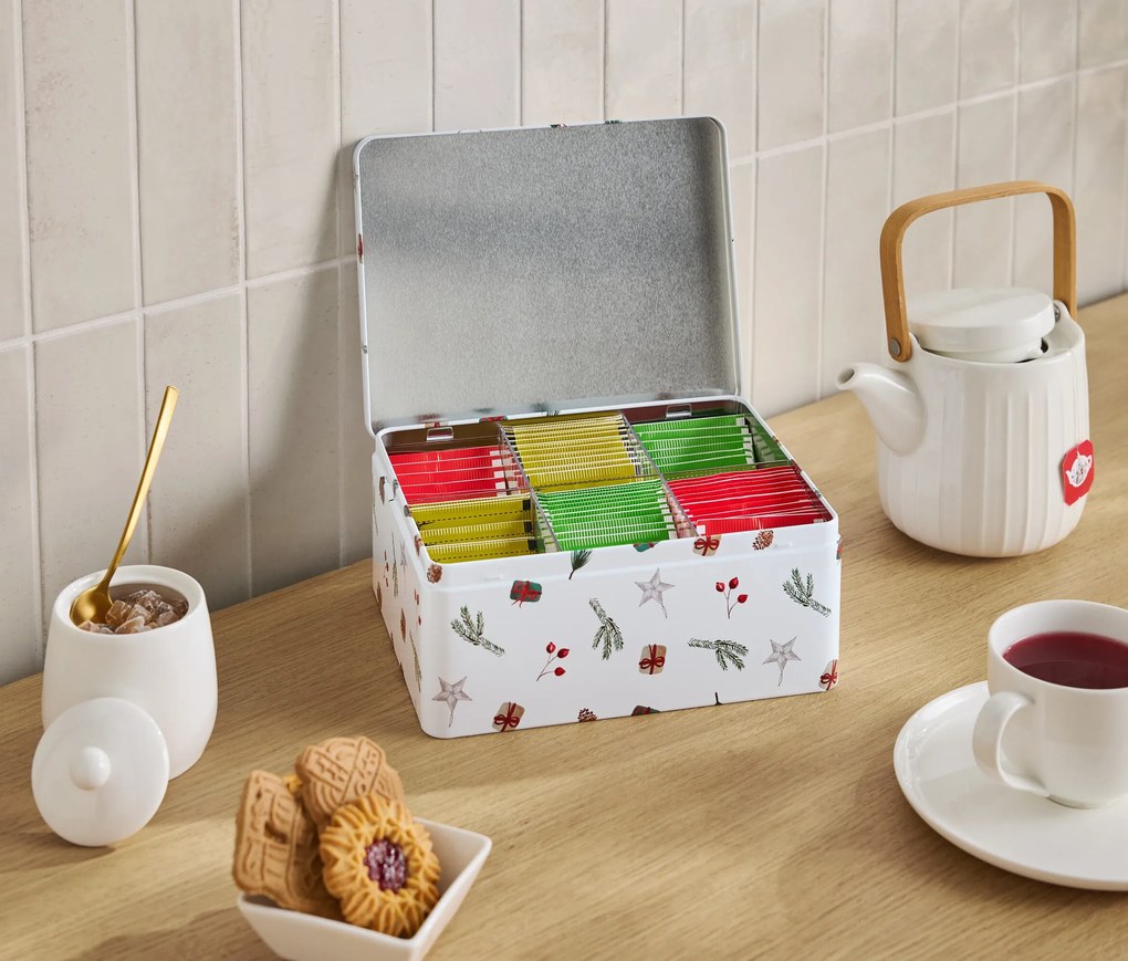 Tchibo - Plechová dóza na čajové sáčky