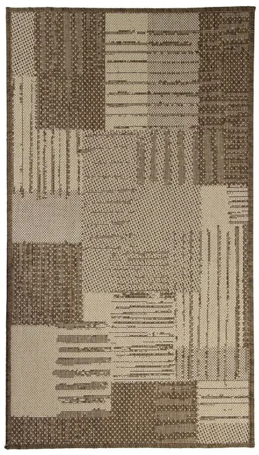 B-Line Hnědý kusový koberec SISALO 706J84N 67x120 cm