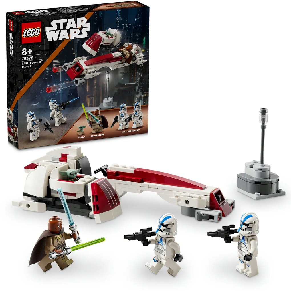 Lego stavebnice lego star wars 75378 útěk na spídru barc