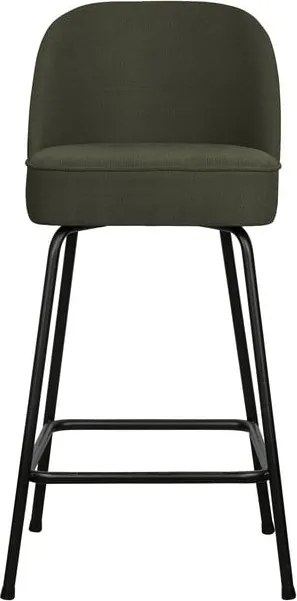 Zelená barová židle (výška sedáku 64 cm) Vogue – WOOOD