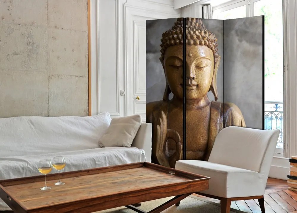 Paraván Buddha Dekorhome 225x172 cm (5-dílný)