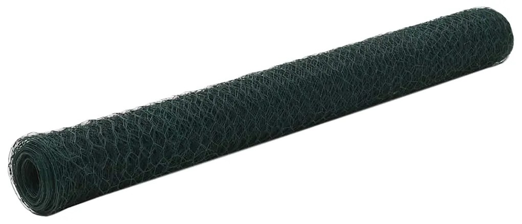 Pletivo ke kurníku ocel PVC vrstva 25 x 1,2 m zelené 143266
