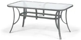 Dek Ocelový zahradní stůl STANDARD XL šedý