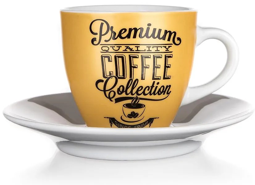 Šálek s podšálkem Premium Coffee 90ml 60325052