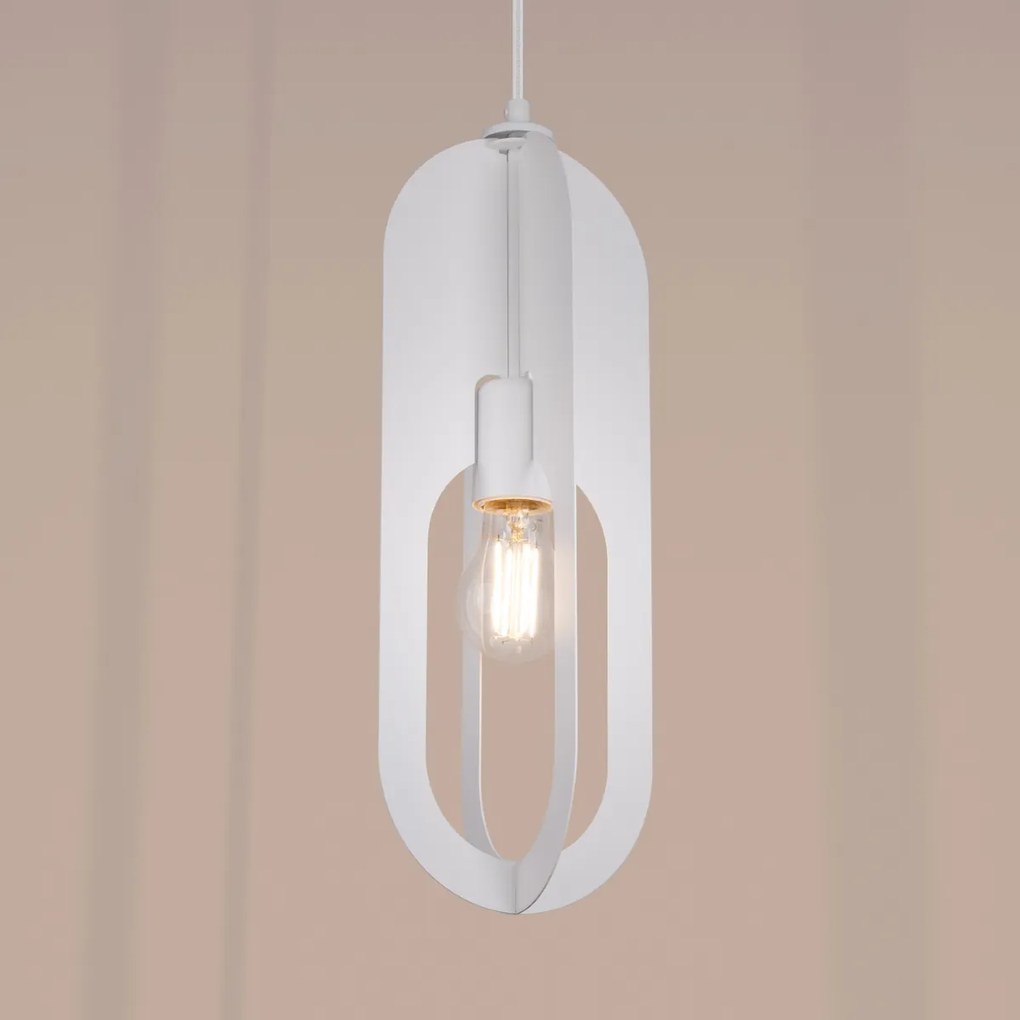 Sollux Lighting Závěsné svítidlo NICUS 1 bílé
