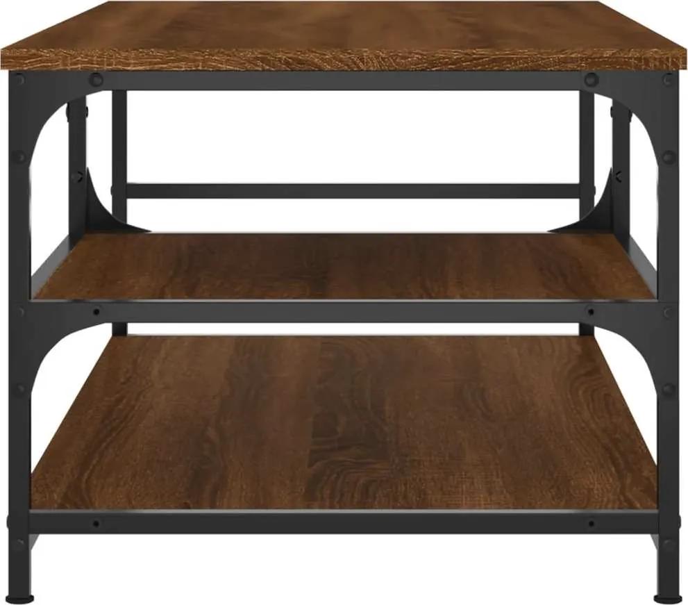 vidaXL Konferenční stolek 90 x 49 x 40 cm kompozitní dřevo [835313] Barva: dub sonoma
