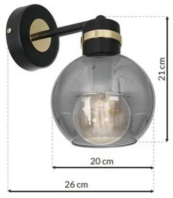 Nástěnné svítidlo OMEGA 1xE27/60W/230V