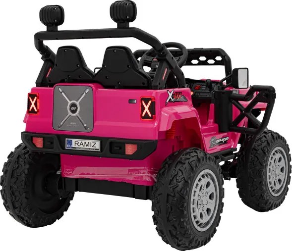 Elektrické autíčko OFF ROAD Speed růžové