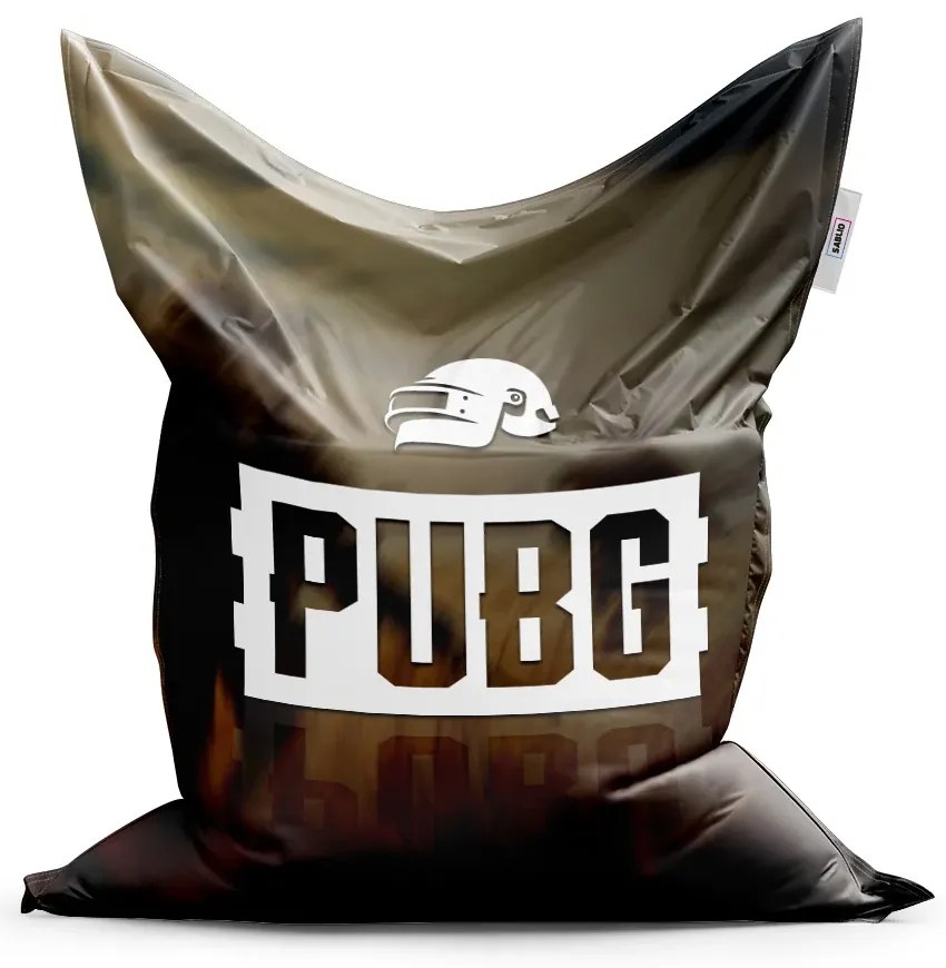 Sablio Sedací vak Classic PUBG Vojáci - 150x100 cm