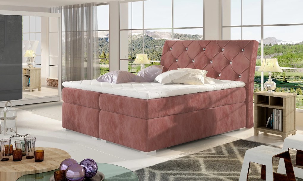 Boxspring Balvin 180x200 Materiál / Dekor: Sawana 14