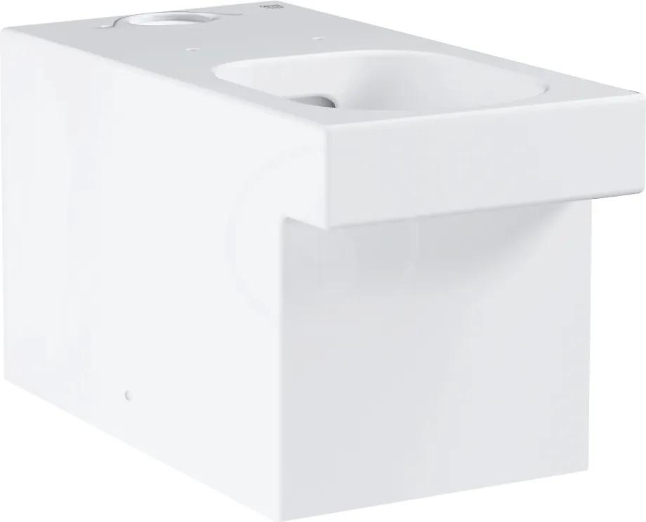 GROHE - Cube Ceramic WC mísa kombi, rimless, PureGuard, alpská bílá 3948400H