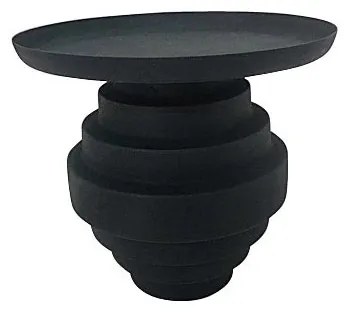 BIZZOTTO Odkládací stolek AMBA 40 cm černý 0747135