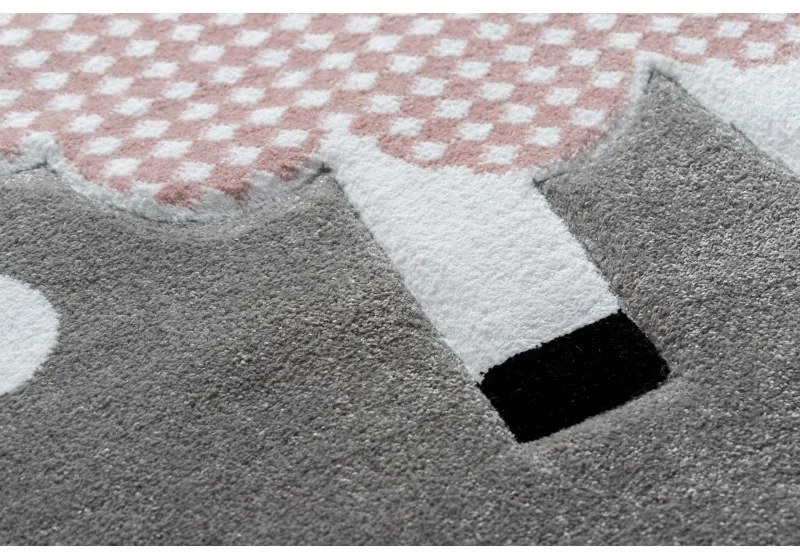 Dywany Łuszczów Dětský kusový koberec Petit Dolly sheep grey - 140x190 cm