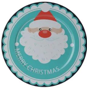 Excellent Houseware Vánoční podložka na talíř, 33 cm Vzor: Santa