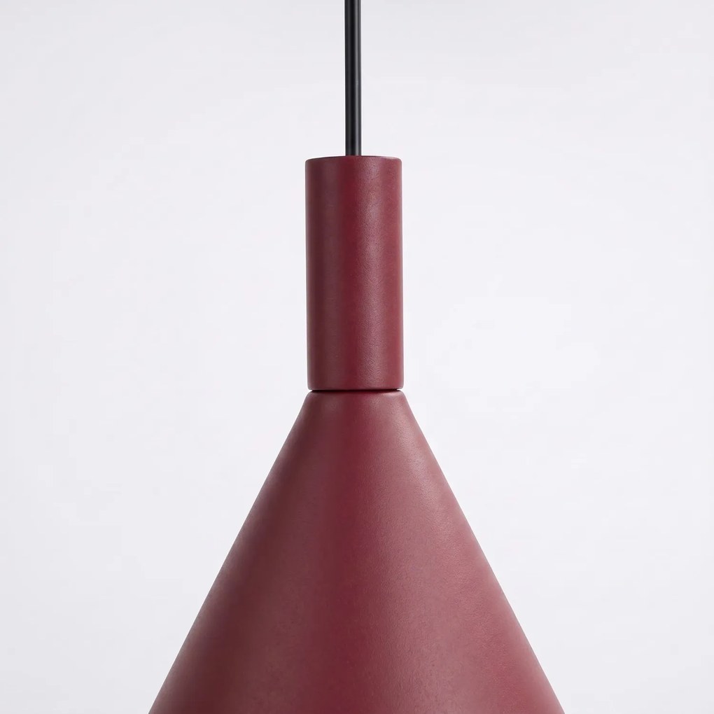 Sollux Lighting Závěsné svítidlo NOX 25 bordó