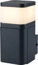 Brilagi - Venkovní nást. lampa se zás. SCHUKO PILLAR 1xG9/11W/230V IP44 antracit