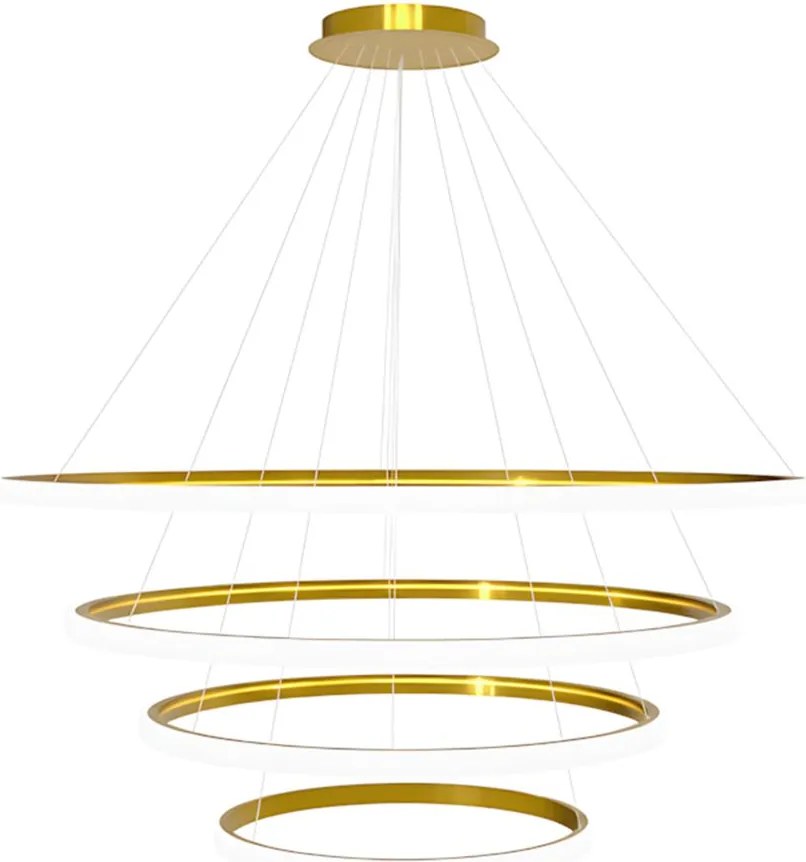 Toolight Rea, Závěsná lampa LHJ009-CP4 GOLD, OSW-50072