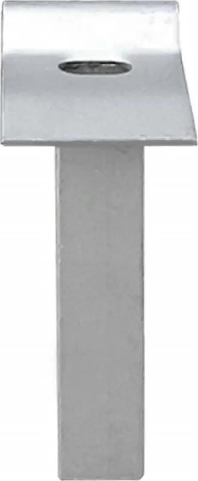 vidaXL Zahradní plotová brána pozinkovaná ocel 289 x 200 cm šedá [143367]
