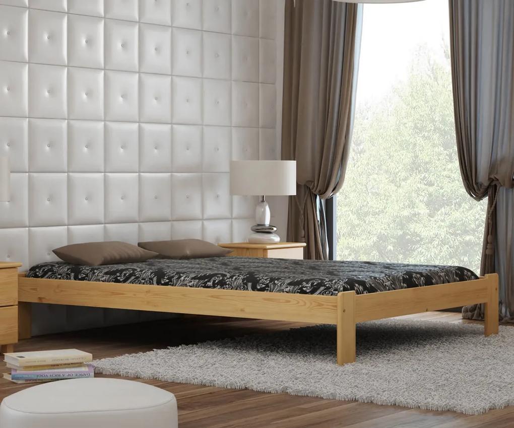 MAGNAT postel ADA 140x200 s roštem - masiv borovice
