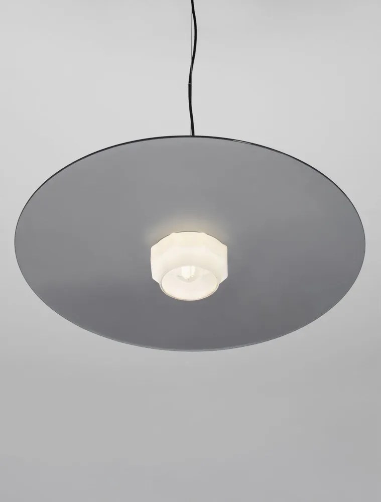 Matně černé ocelové závěsné svítidlo ø 60 cm Lora – Nova Luce