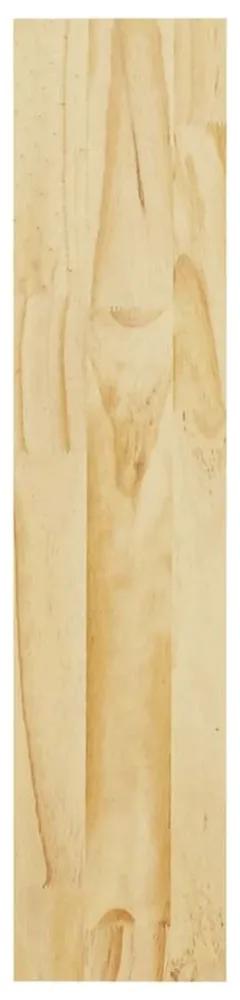 Petromila Knihovna / dělicí stěna 100 x 30 x 135,5 cm masivní borovice