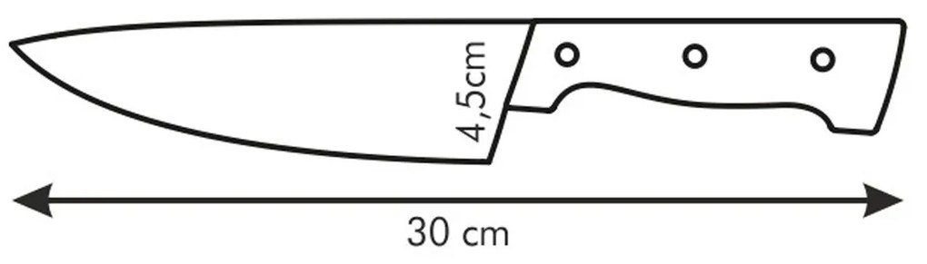 TESCOMA Nůž kuchařský HOME PROFI 17 cm