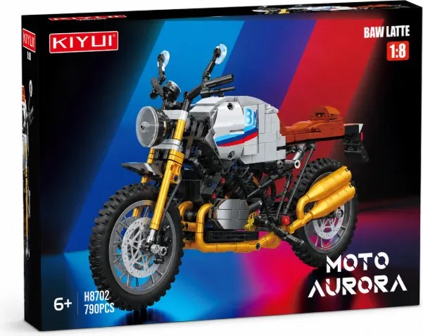 Stavebnice motocyklu KIYUI H8702, 790 dílků