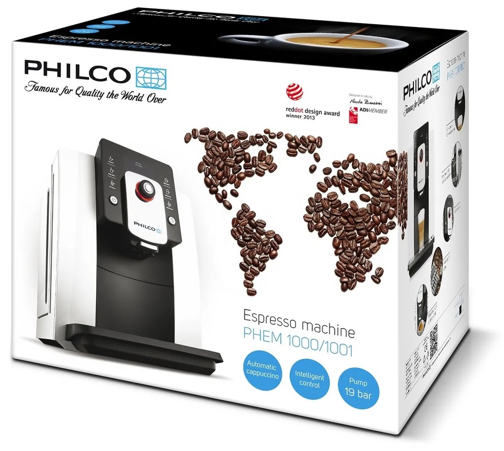 Philco PHEM 1000 automatické espresso