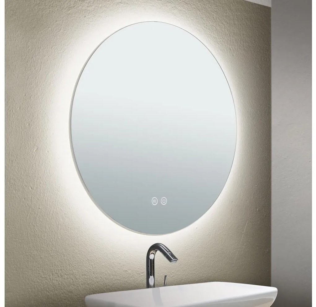 Orion 13-398/45 - LED Zrcadlo s podsvícením FOCUS LED/18W/230V pr. 45 cm IP44 Spiegel 13-398/45
