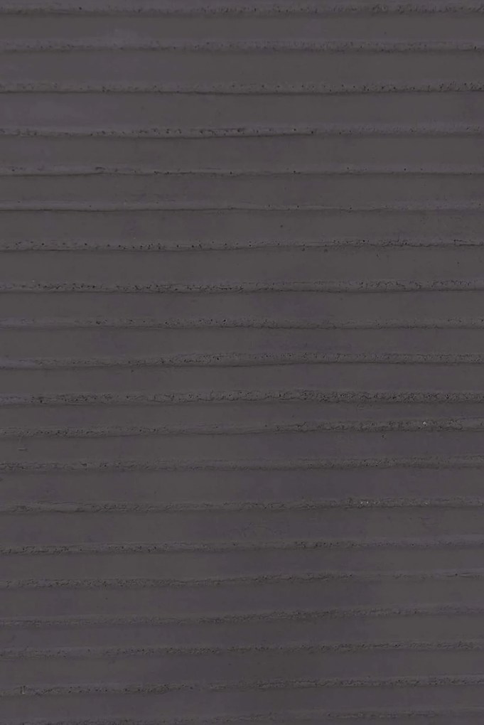 Květináč ELEMENTO, sklolaminát, šířka 88 cm, šedá řádky