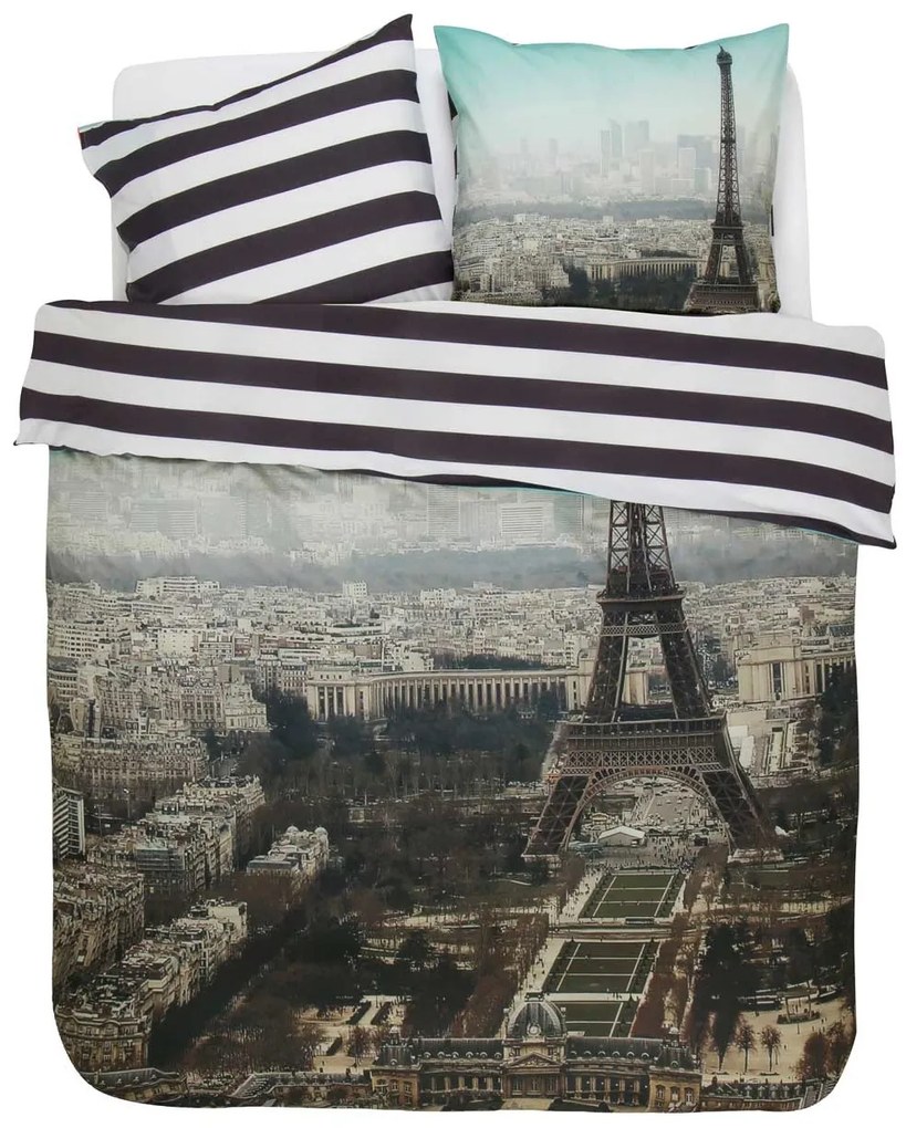 Povlečení na dvojlůžko PARIS, sada bavlněného povlečení, 100 % bavlna - Covers & Co - 200x220+2/60x70