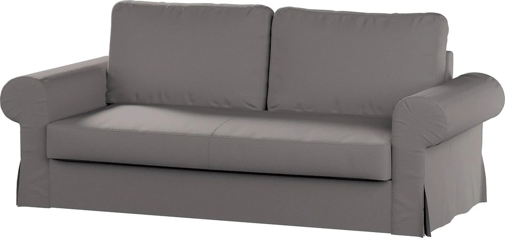 Potah na pohovku IKEA Backabro, 3-místná, rozkládací barva béžová látka pletený vzor