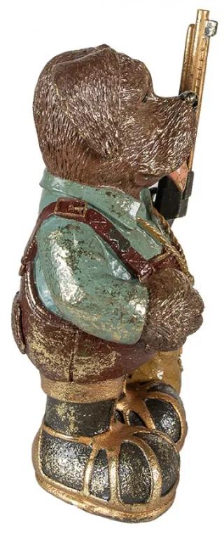 Dekorativní figurka Hnědá Zelená 20x13x32 cm – 20x13x32 cm