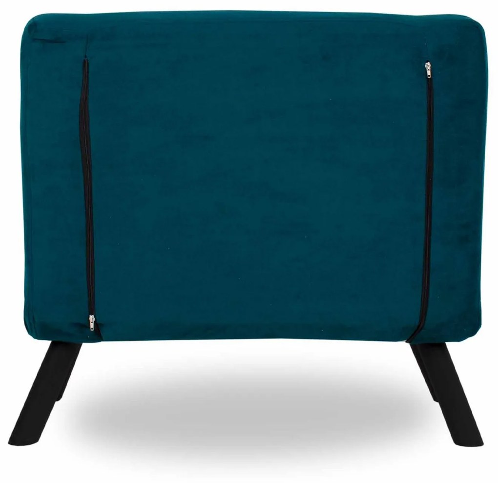 Atelier del Sofa 1-místná pohovka Sando Single - Petrol Green, Zelená