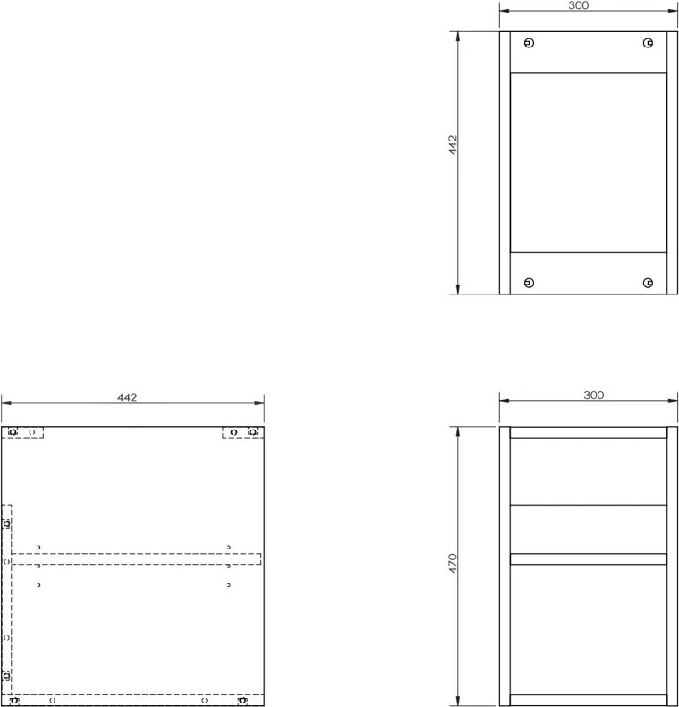 Mexen Rivel koupelnová skříňka 90 cm s umyvadlem Vela levá, 2S, 1D, rýhovaná, bílá mat - 91A23-09047-3-BBFFF01-W23L01