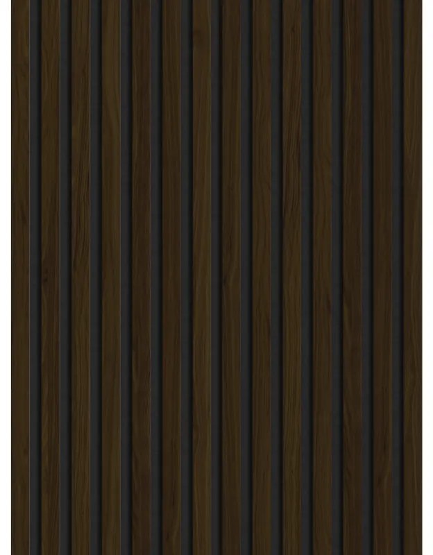 Mexen Lam-F akustické stěnové lamely 275 x 31,5 cm, plsť 6 mm, Wenge - S105-275317-2812-071